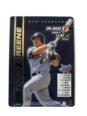 2000 MLB Showdown - 1st Edition - Todd Greene - 007/462 | eBay