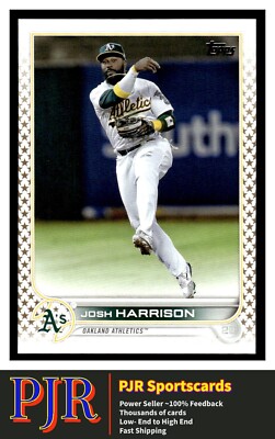 2022 Topps Gold Star #457 Josh Harrison Oakland Athletics Buy 4 - 35% ...