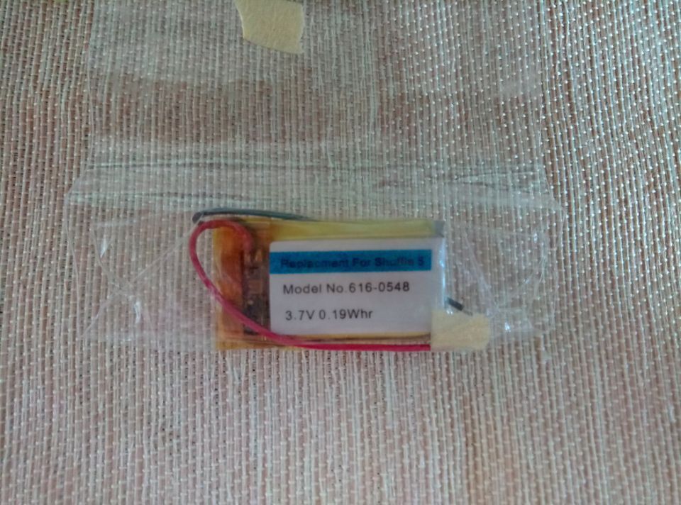 Replacement Battery For Apple iPod Shuffle 4th Generation 616-0548 | eBay