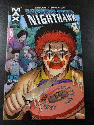 ⭐️ Supreme Power: NIGHTHAWK #3 (of 6) (2005 MAX / MARVEL Comics) VF ...