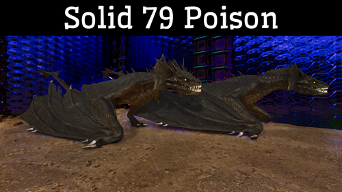ARK Survival Ascended PvE Solid 79 Poison Wyvern clone PC/XBOX/PS5 ASA ...