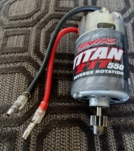 Traxxas XL5HV 3S ESC & Titan 21T 550 Reverse Rotation Motor TRX4 iD ...