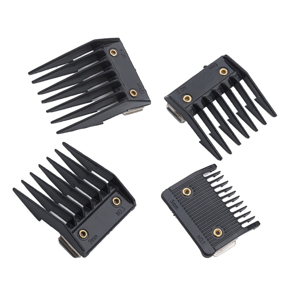 4PCS beard trimmer comb Beard Shaper Guide Limit Comb Attachment Hair ...