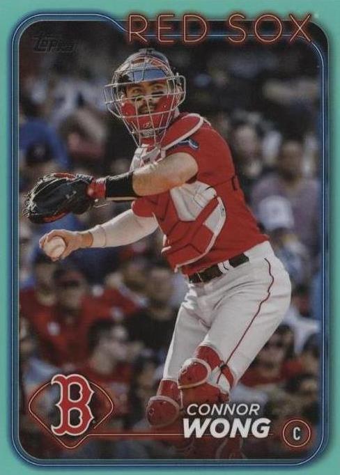 2024 Topps Series 1 - Connor Wong #104 Aqua for sale online | eBay