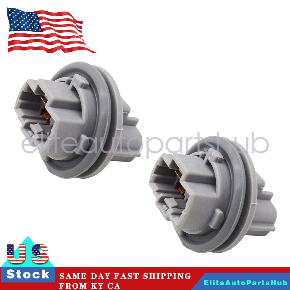 2x Front Turn Signal Light Bulb Socket for Toyota Tacoma Tundra 90075 ...