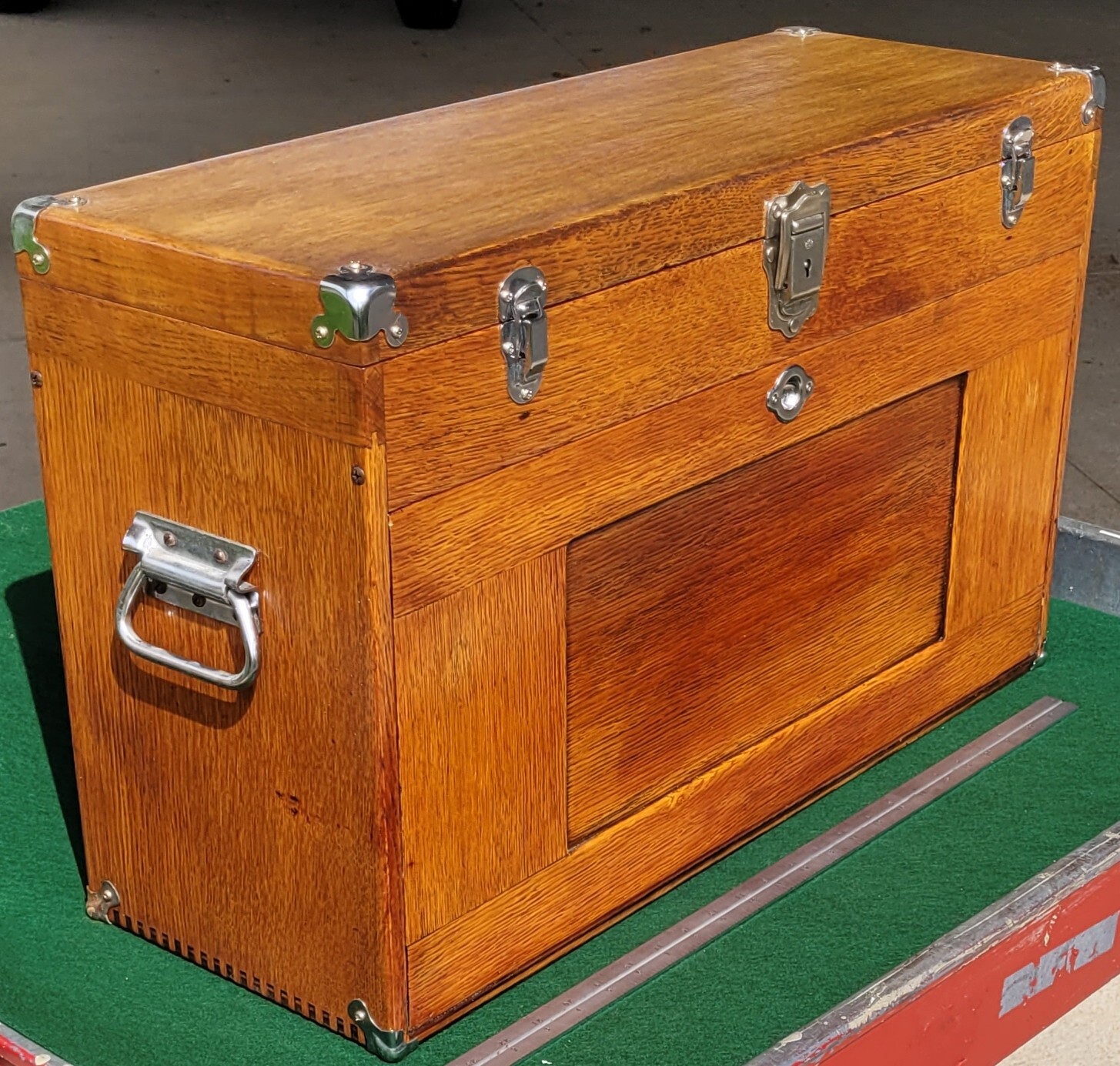 H. Gerstner & Son 11 Drw 052 Journeyman Toolmakers Chest BEAUTIFUL OAK Wood | eBay