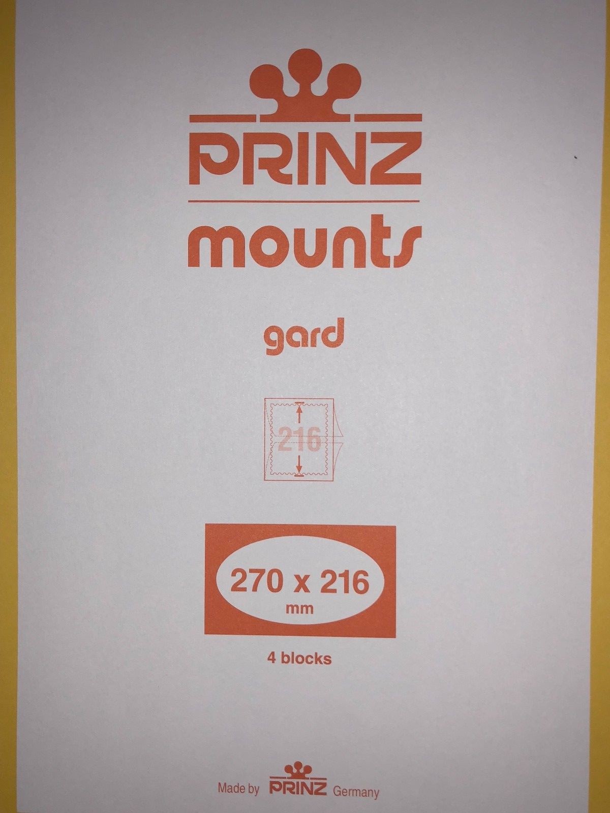 PRINZ STAMP MOUNTS 270/216 | eBay