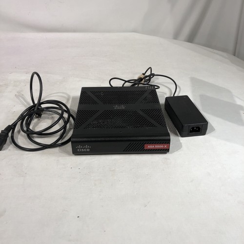 CISCO ASA 5506-X 8-PORT NETWORK FIREWALL WITH POWER ADAPTOR | eBay UK