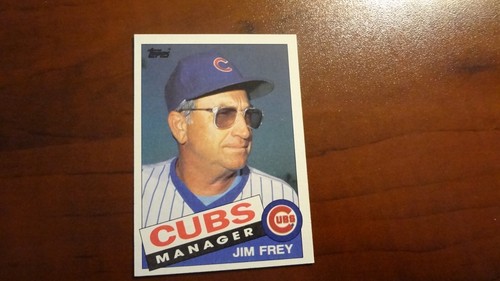 1985 TOPPS # 241 JIM FREY BASEBALL CARD | eBay