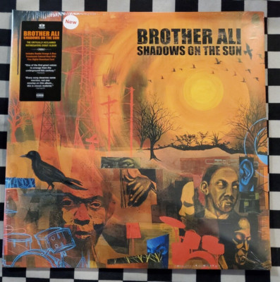 Shadows On The Sun 2xLP by Brother Ali orange/blue vinyl 2018 sealed ...