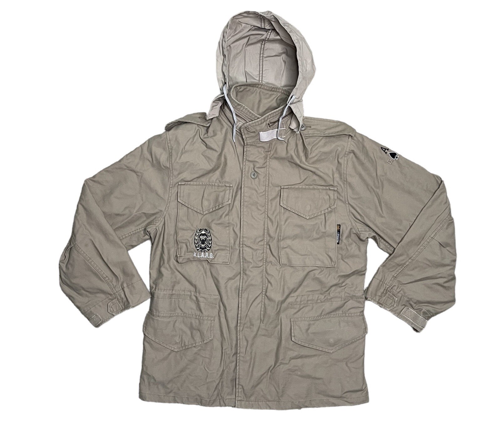 Alpha Industries Men’s M M65 Field Jacket Khaki Milit… - Gem