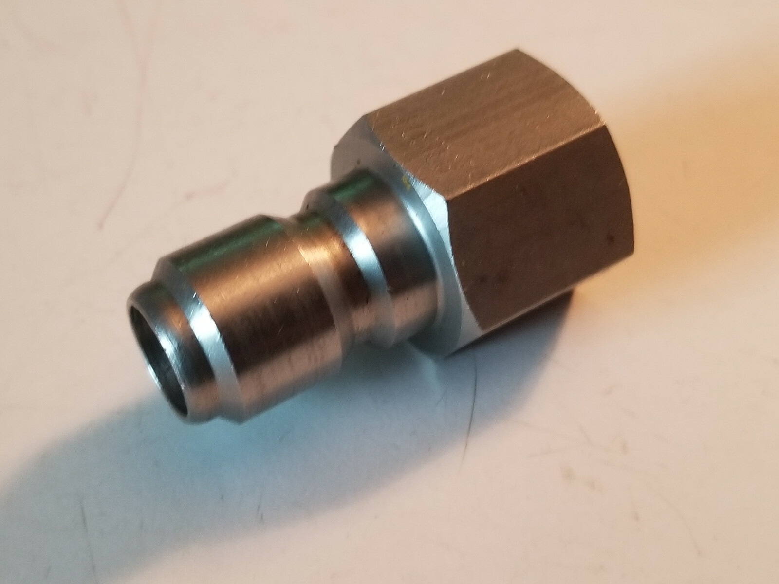 Lot of 10 New Foster 3/8" NPT Steel Quick Connector Nipple Plug, Non ...
