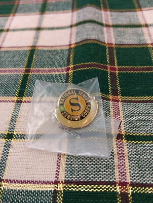 National Senior Service Corps RSVP Lapel Hat Pin Pinback | eBay