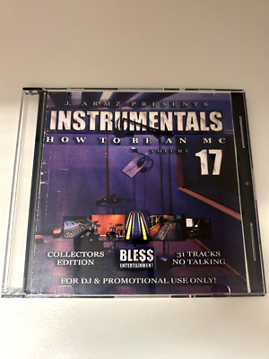 J ARMZ HOW TO BE AN MC VOL 17 INSTRUMENTALS HIP HOP RARE BEATS MIXTAPE ...