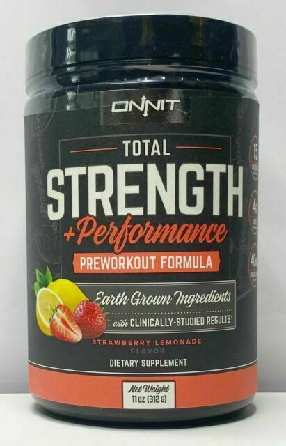 Onnit Total Strength + Performance 10.4 g Strawberry Lemonade - 30 Servings online kaufen | eBay.de