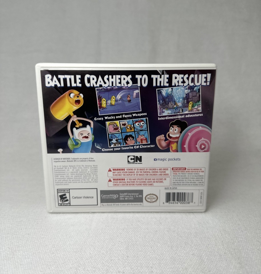 Cartoon Network: Battle Crashers (Nintendo 3DS, 2016) CIB Tested ...