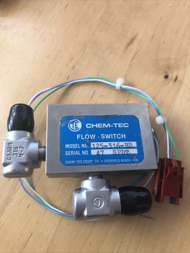 CHEM-TEC 125-316-BP, Flow Switch | eBay