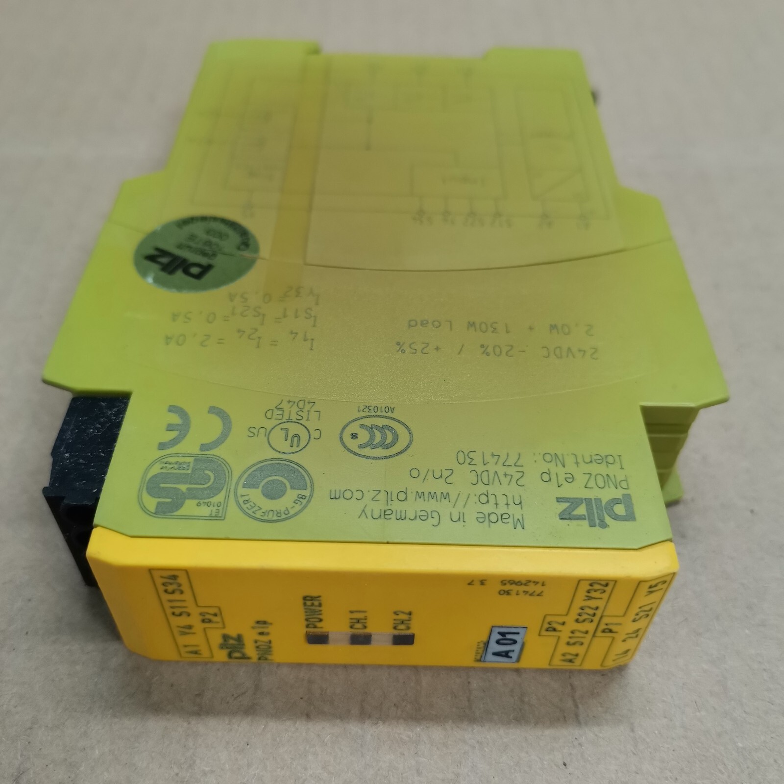 Pilz 774130 Pnoz e1p 24V DC Safety Relay | eBay