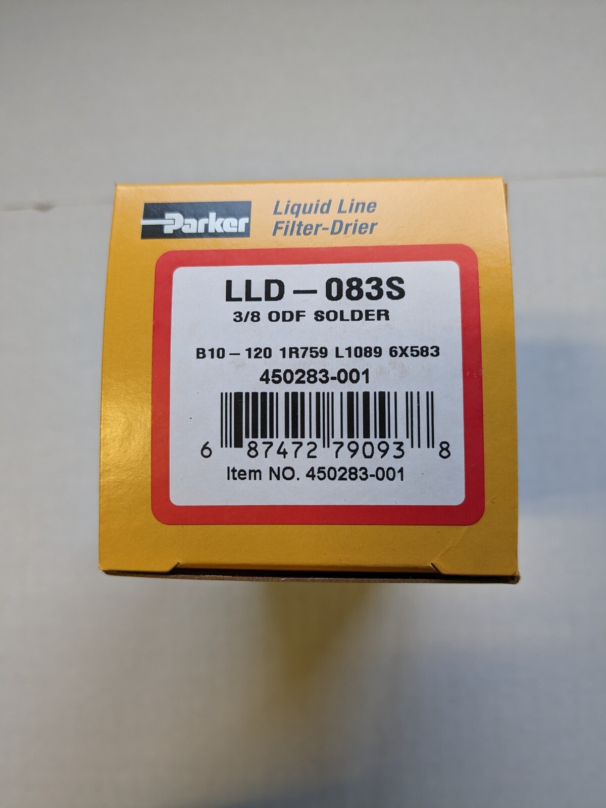 PARKER LLD - 083S Filter/Dryer,3/8 In | eBay
