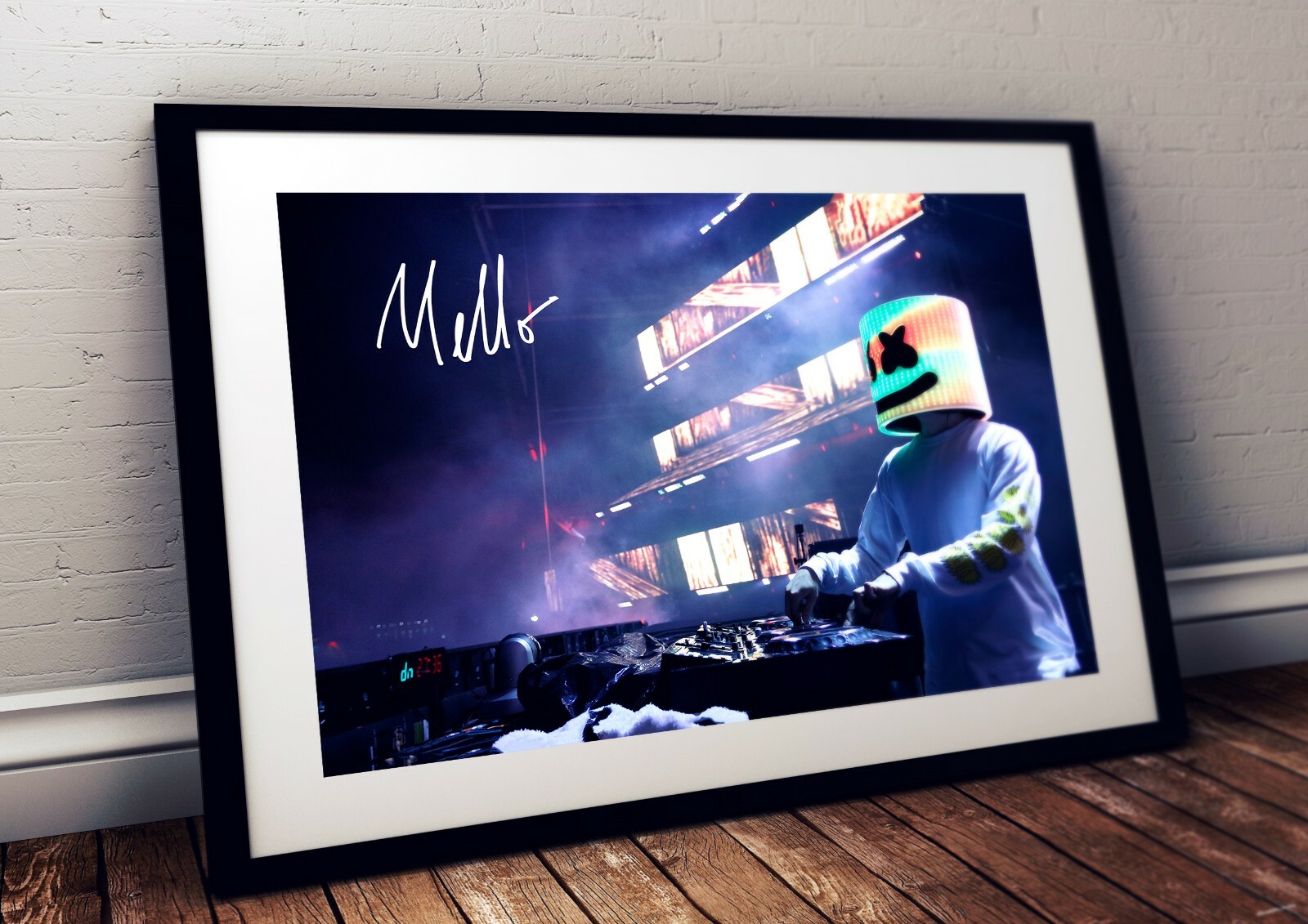 DJ Marshmello Live Onstage Autographed Poster Print. A3 A2 A1 Sizes | eBay