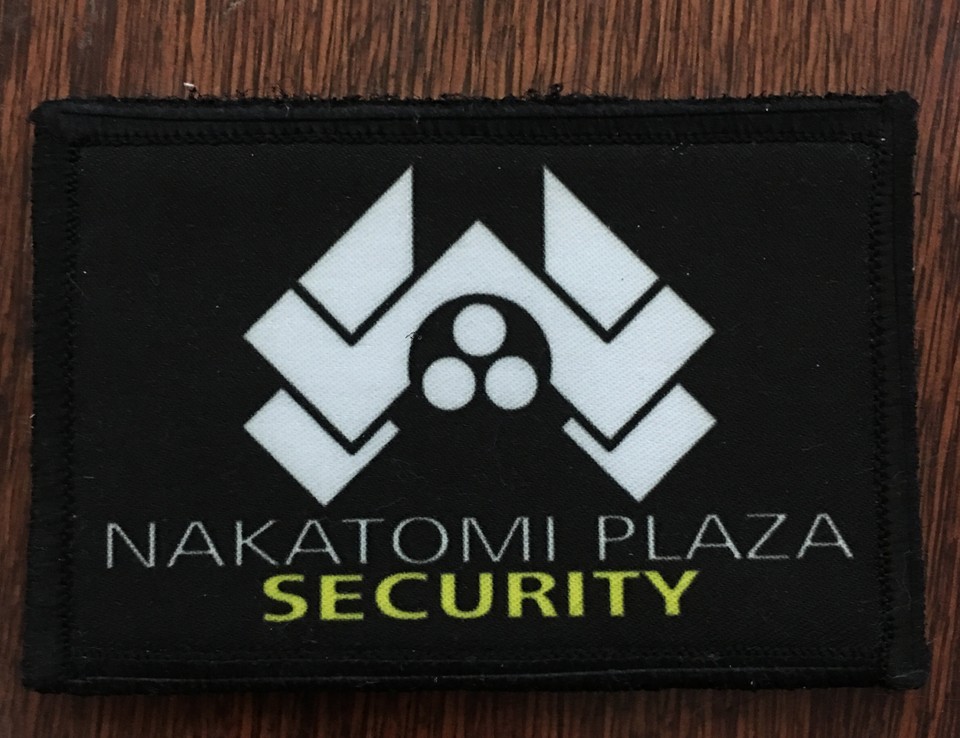 1x4 Die Hard Movie Nakatomi Plaza Morale Patch Tactical Military Army ...