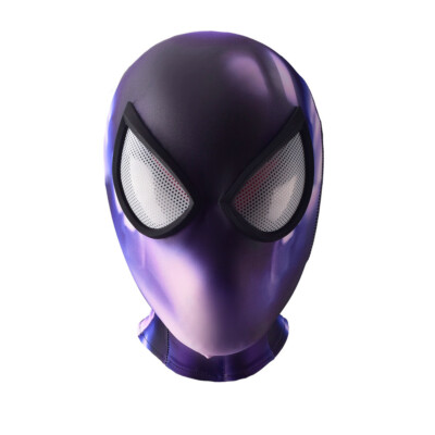 Purple Venom Symbiosis Spider-Man Mask Halloween Cosplay Costume ...