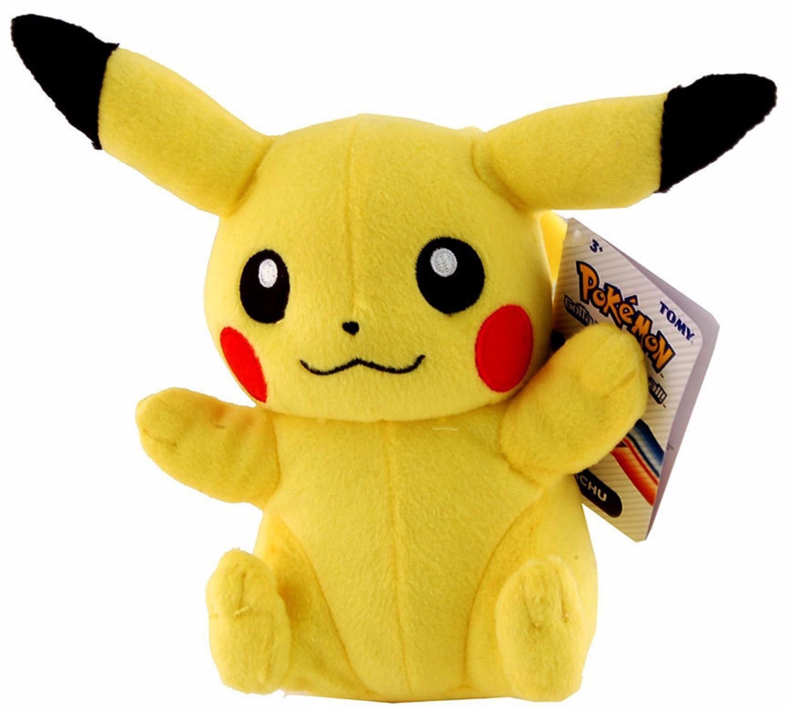 Pokemon Pikachu 8" Plush from head to toe-Authentic Rare Pokemon Plush ...