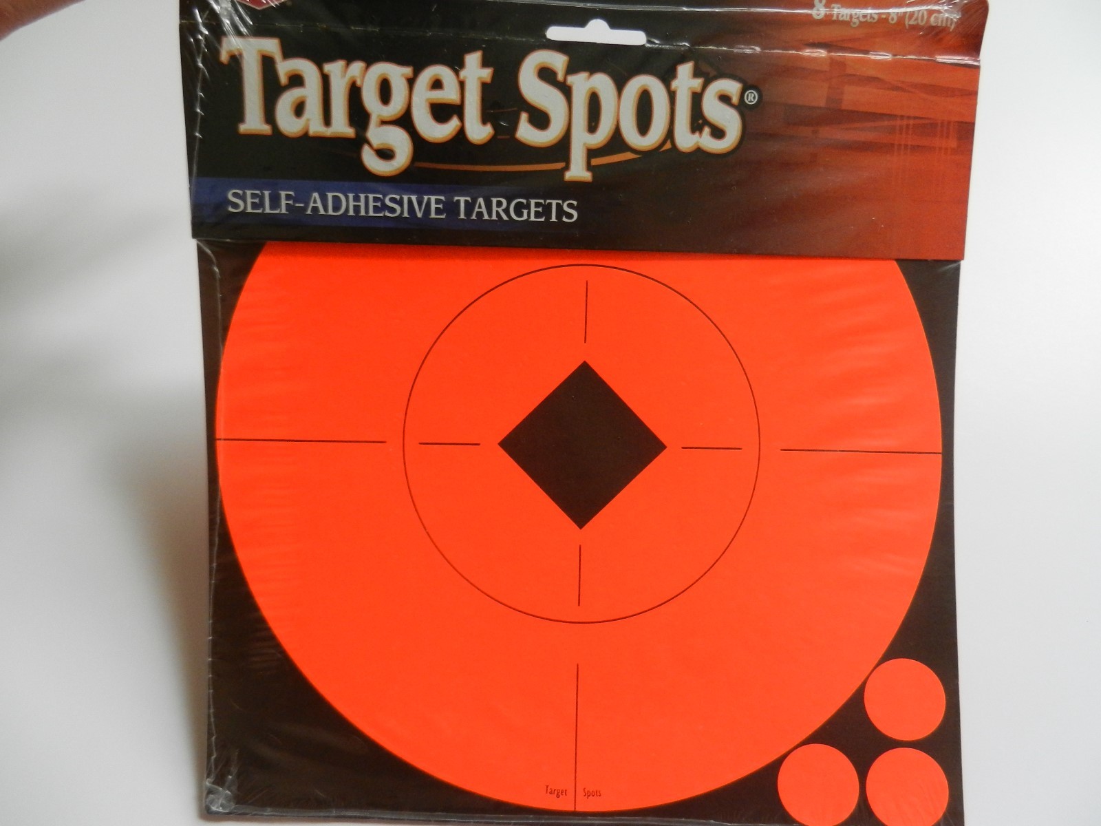 Birchwood Casey; Orange Target Spots/Self Adhesive TS8; 8" Spots, 8 ...