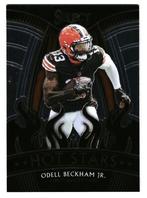 2020 Panini Select Odell Beckham Jr. Hot Stars Cleveland Browns #HS11 ...
