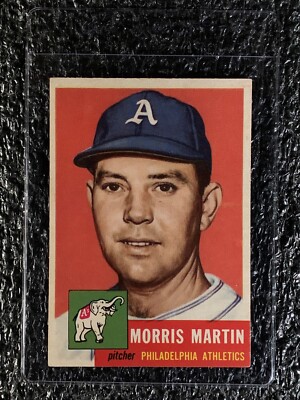 1953 Topps Baseball High Number #227 Morris Martin EX | eBay
