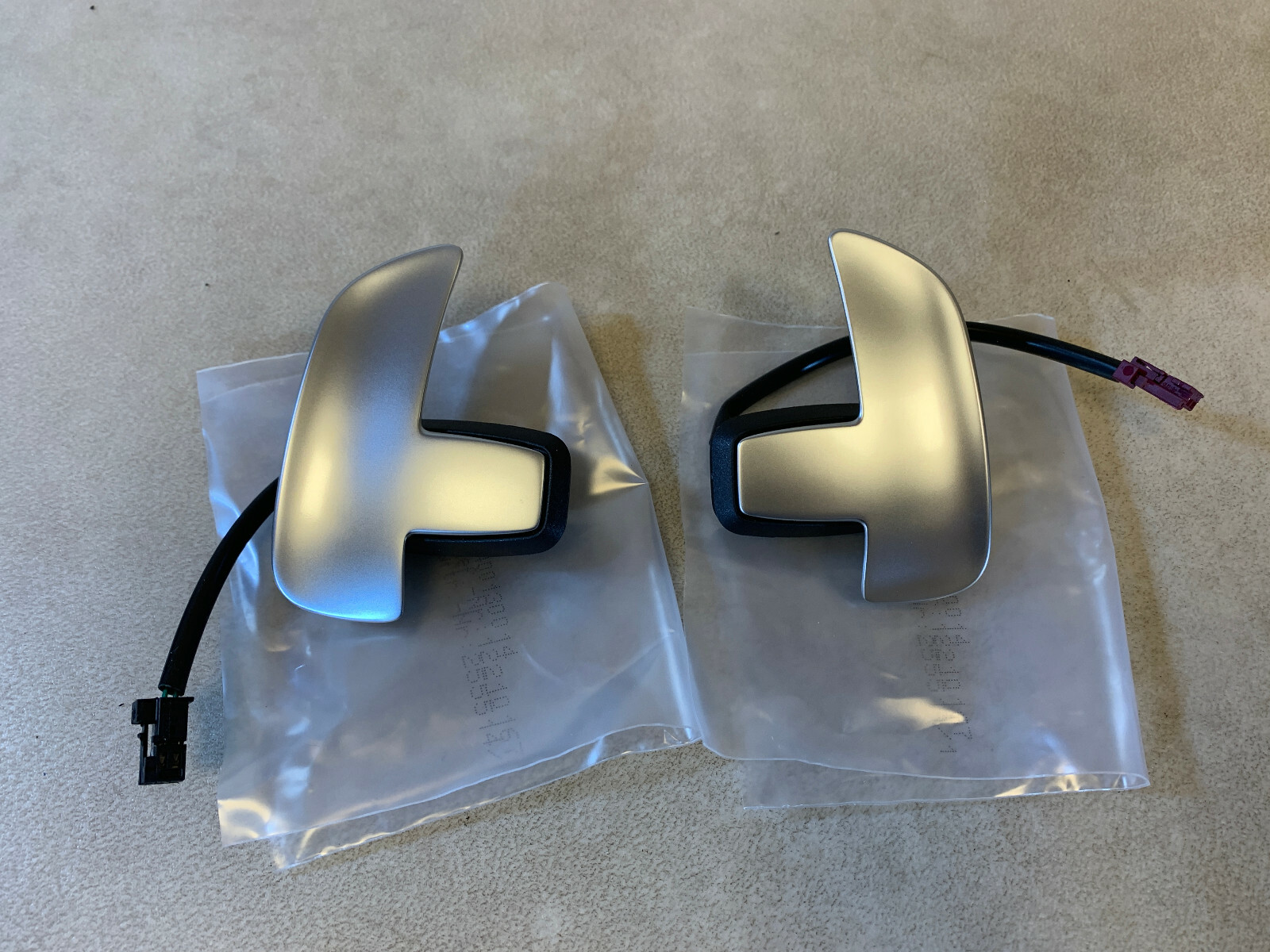 Mercedes AMG GENUINE Steering Wheel Shift Paddles Left & Right ...