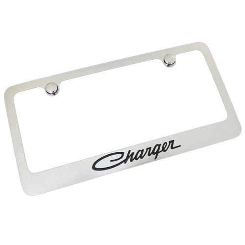 Dodge Charger Classic License Plate Frame (Chrome) | eBay