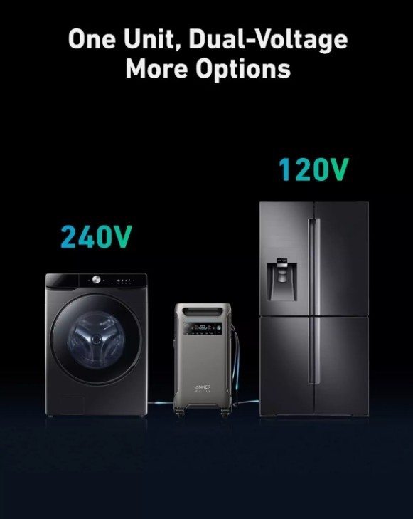 Anker SOLIX F3800 Solar Generator 3840Wh Portable Power Station 6000W ...