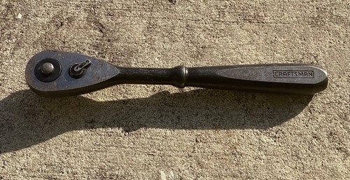 Vintage Craftsman 24967 L-AD 3/8" Ratchet Works Made in USA | eBay