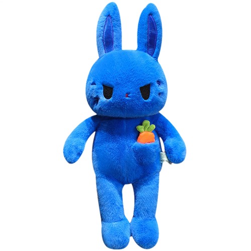 Royal Blue Bunny Stuffed Animal Soft Plush Bunny Toy Blue Rabbit Bunny ...