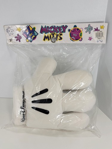 Vtg Mickey Mitts - Walt Disney World - 11" Official Park Gloves - New ...
