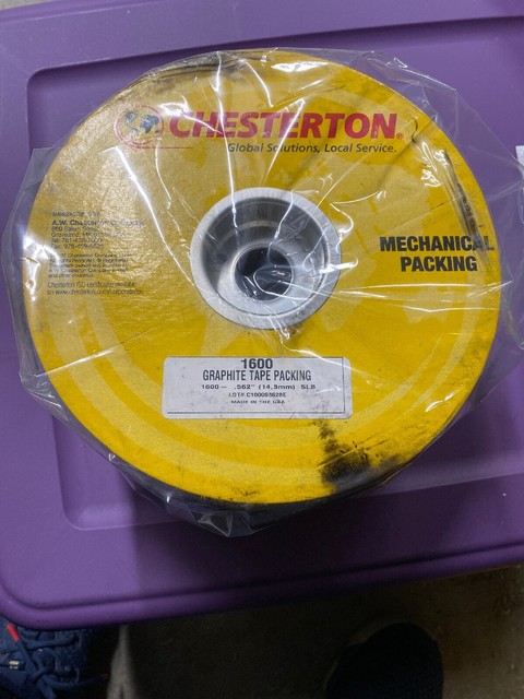 Chesterton 1600 Graphite Tape Packing 035002 for sale online | eBay