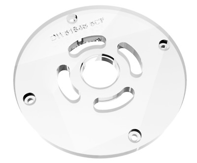 3/8" Thick baseplate upgrade for Dewalt DW6184 with bushing ...