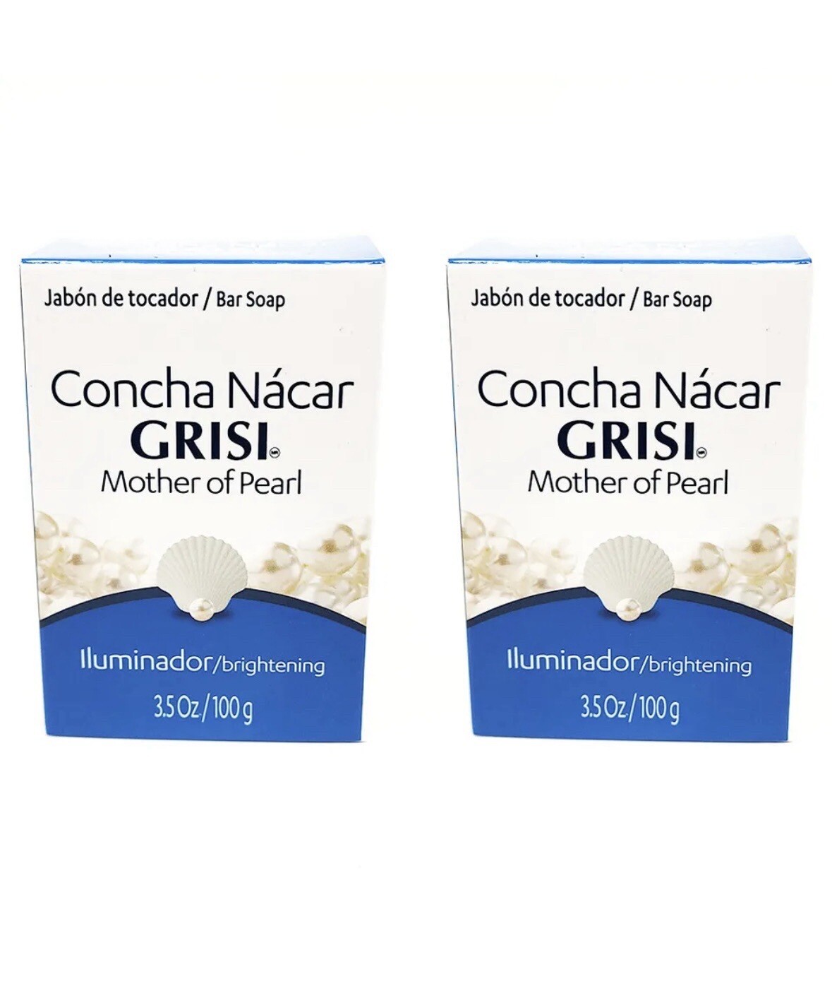 Grisi Mother of Pearl Soap. Concha Nacar Skin Lightening Bar. 3.5oz ...