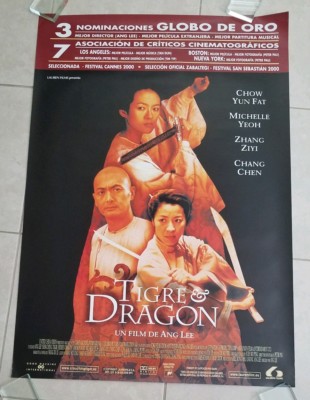 Crouching Tiger Hidden Dragon movie poster - Chow Yun Fat | eBay