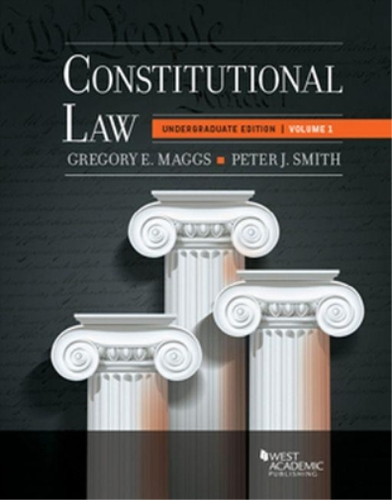 Gregory E. Maggs Peter J. Smith Constitutional Law (Poche) 9781683288978 | eBay