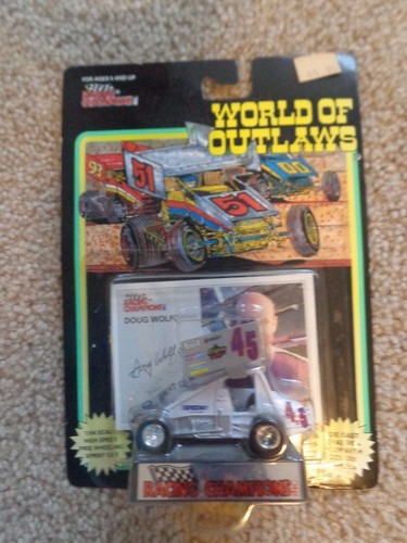 #45 DOUG WOLFGANG WORLD OF OUTLAWS SPRINT CARS 1993 RACING CHAMPIONS 1/ ...