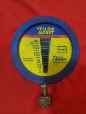 YELLOW JACKET 69080 VACUUM GAUGE | eBay