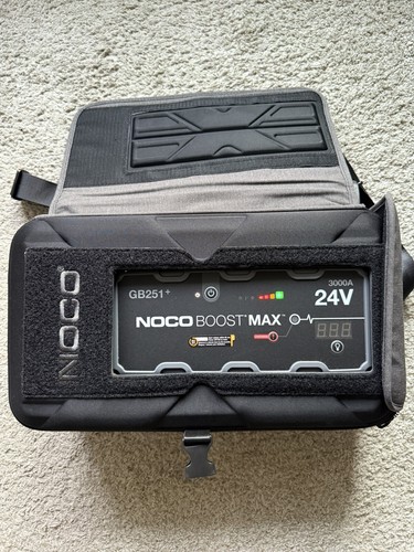 NOCO Boost Max GB251 3000 Amp 24-V UltraSafe Portable Lithium Jump ...