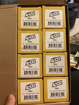 ACCEL 140034-8 4 VALVE COIL OVER PLUGS 4V 4.6L 5.4L FORD MODULAR MOTORS ...
