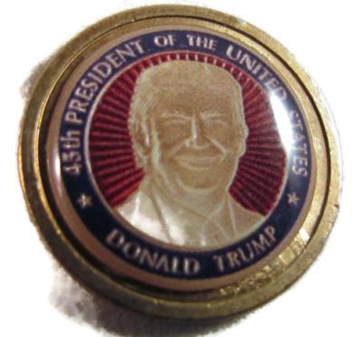 TRUMP EAGLE DOLLAR GOLF 1" BALL MARKER | eBay
