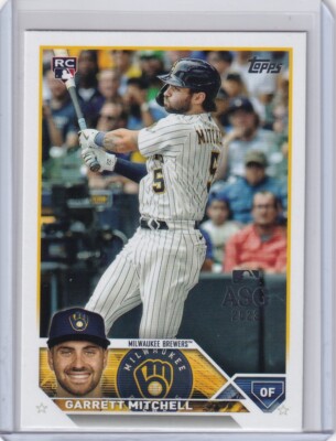 2023 TOPPS (SET ASG SP RARE) RC GARRETT MITCHELL BREWERS ROOKIE GE-2637 ...