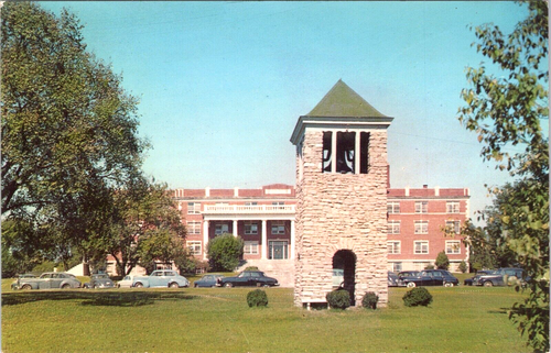 Postcard Lipscomb College Bell Tower Elam Hall Nashville Tennessee ...
