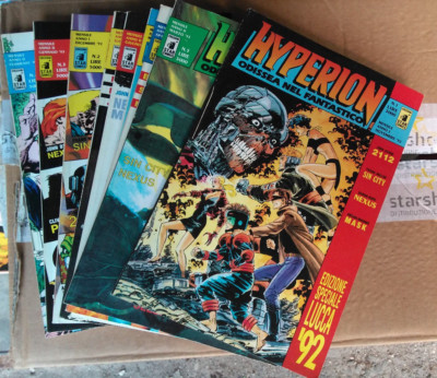 HYPERION ODISSEA NEL FANTASTICO SERIE COMPLETA 1-9 SIN CITY n.1 LUCCA ...