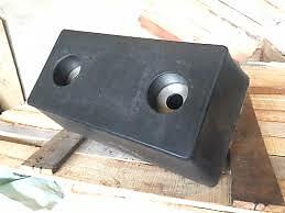 LOADING BAY RUBBER DOCK BUMPER BUFFER 18" x 10" x 4" | eBay UK